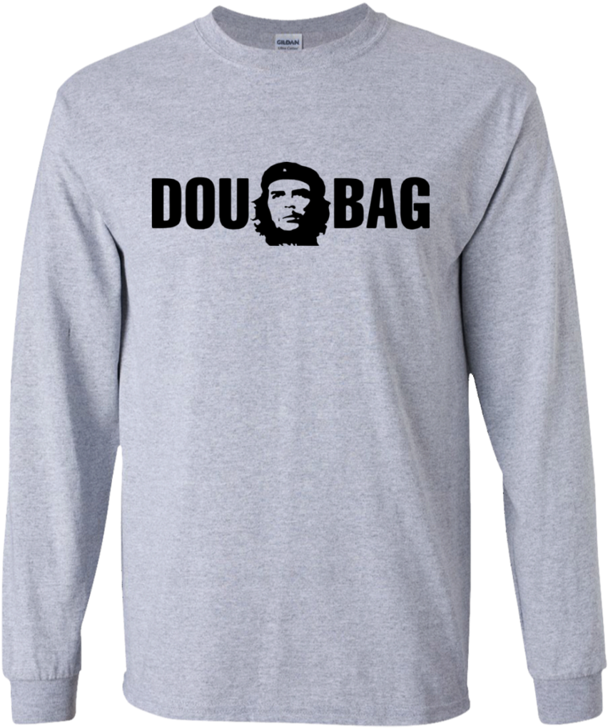 Download Dou Che Bag Anti Communist Che Ls T Shirt - Che Guevara - Full ...