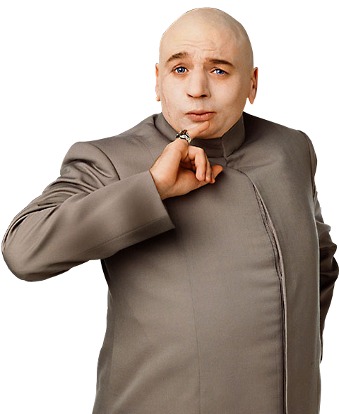 Download Evil - Dr Evil Transparent - Full Size PNG Image - PNGkit