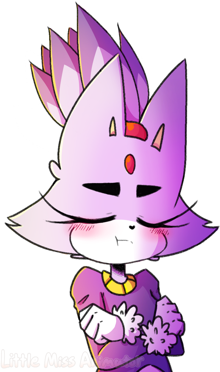 Download Sth Sonic Sonic The Hedgehog Blaze Blaze The Cat Art - Cartoon ...