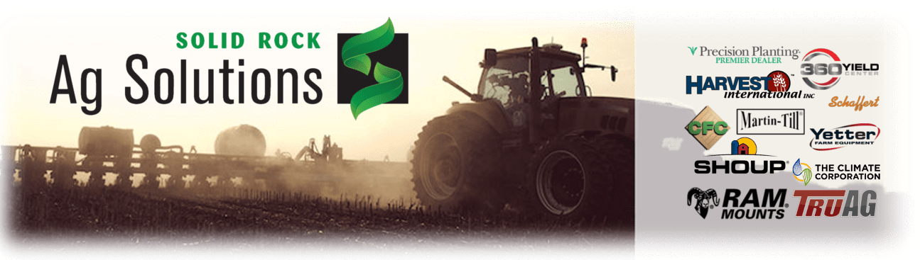 Download Solid Rock Ag Solutions - Tractor - Full Size PNG Image - PNGkit