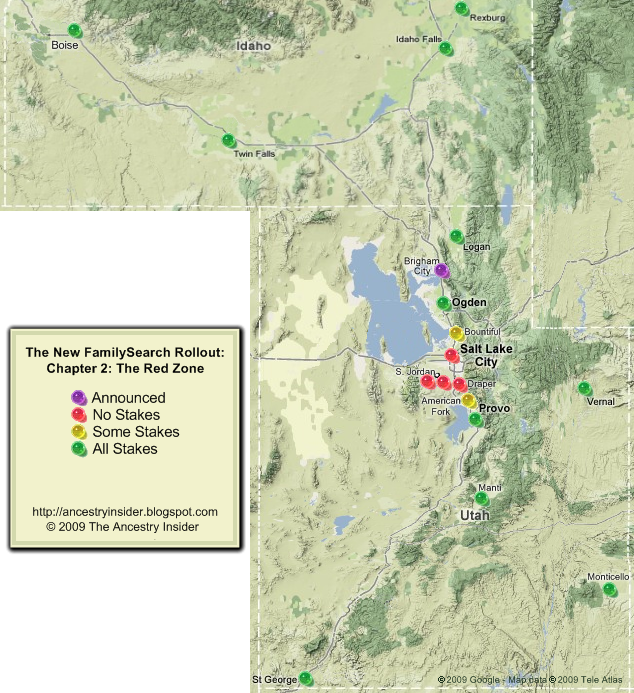 Download New Familysearch Rollout Map For 12 Oct - Map - Full Size PNG ...