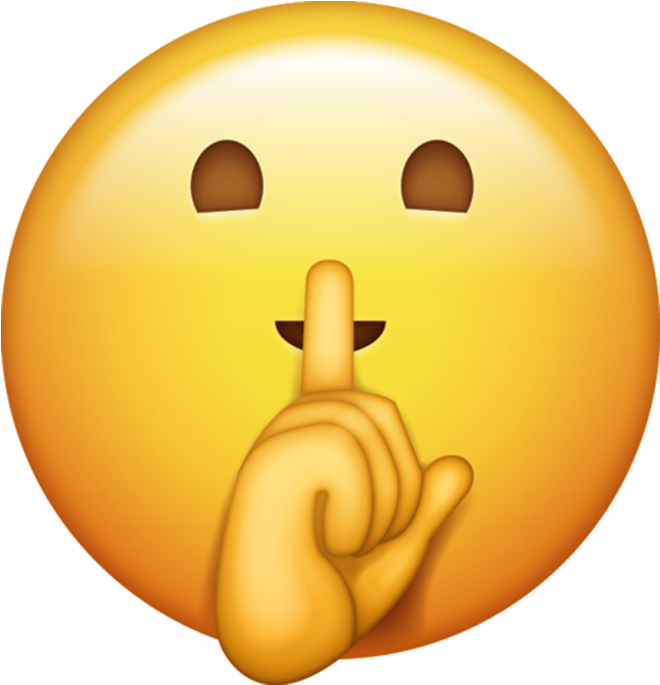 Download Shh Emoji Png Transparent Background Image - Shh Emoji ...