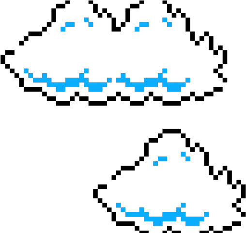 Download Transparent Cloud Clipart Super Mario - Super Mario Bros Cloud ...