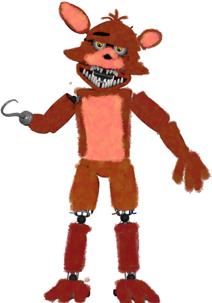 Unwithered Meets Unnightmare By fan made un withered foxy - YouTube