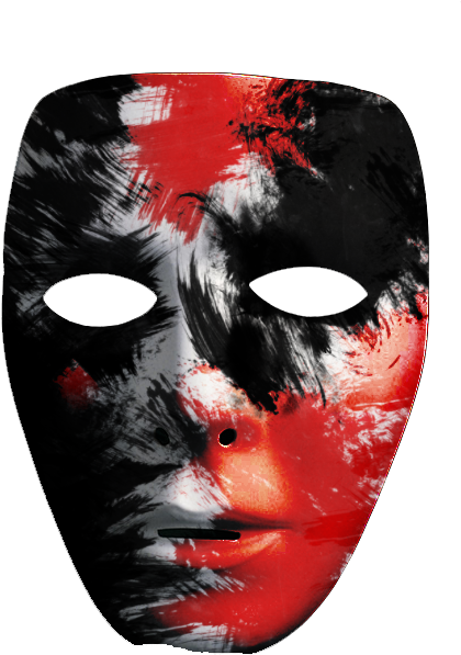 Download Halloween Horrible Mask - Mask With Design - Full Size PNG ...