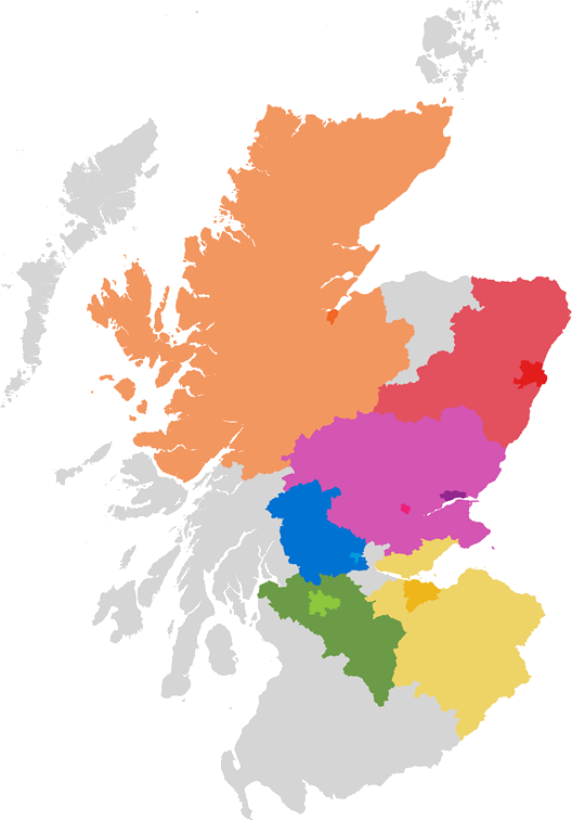 Download Ecosystem - Population Density Of Scotland Map - Full Size PNG ...
