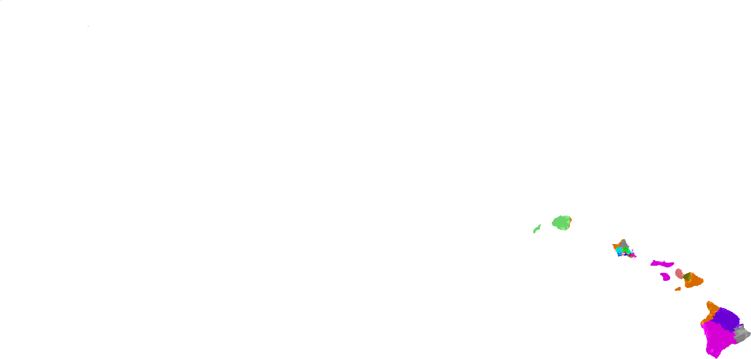 Download Hawaii Senate Congressional District Map, Current - Hawaii Map ...