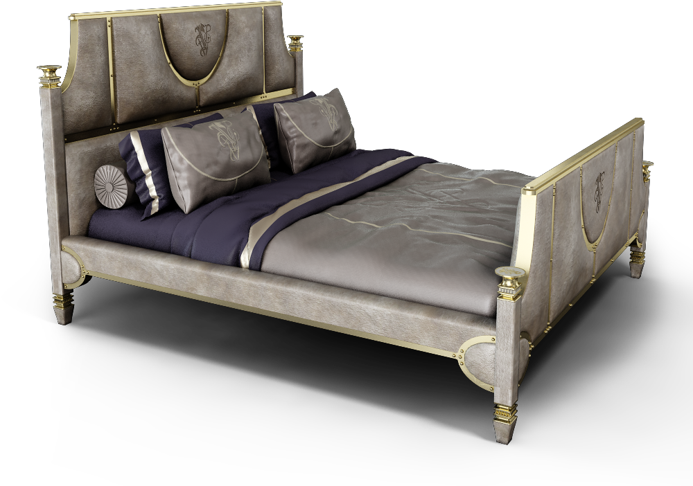 Download Bed Frame - Full Size PNG Image - PNGkit