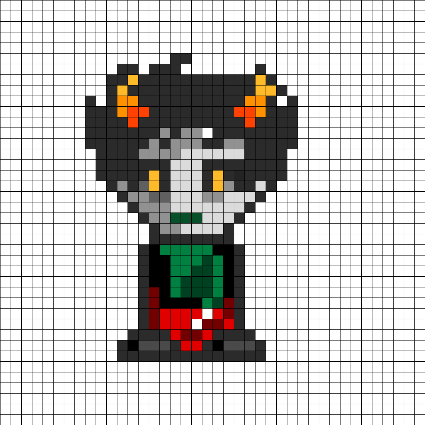 Download Kanaya Sprite - Free Perler Bead Patterns For Homestuck - Full ...
