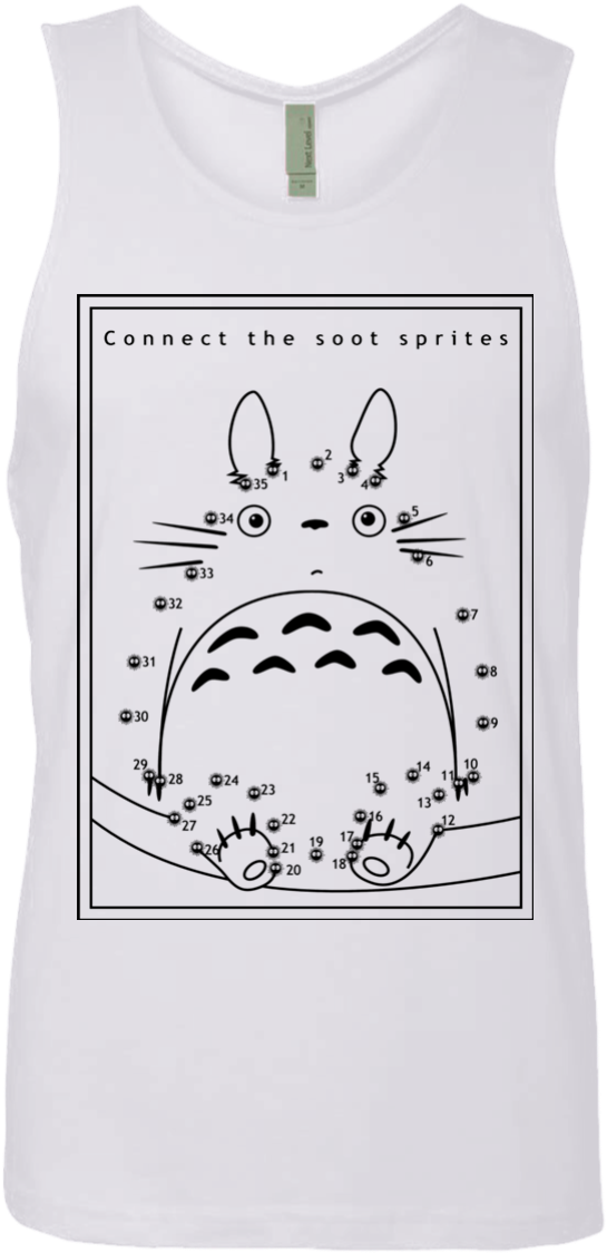 Download Connect The Dots Men's Premium Tank Top - My Neighbor Totoro ...