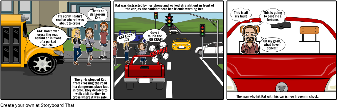 Download Pedestrian Safety - Cartoon - Full Size PNG Image - PNGkit