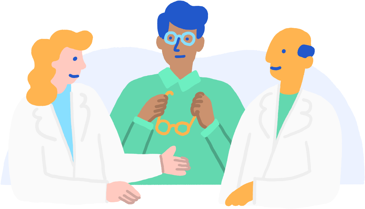 Download Doctor Group - Cartoon - Full Size PNG Image - PNGkit