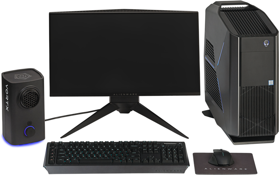 Download Vortx Setup Front Desktop - Desktop Computer - Full Size PNG ...