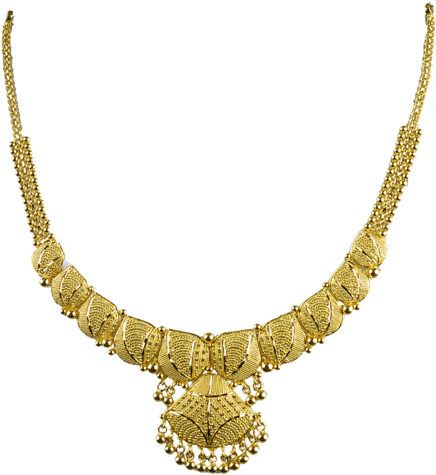 Download Calcutta Model Gold Necklace Designs 1478-12 - Kolkata Design ...