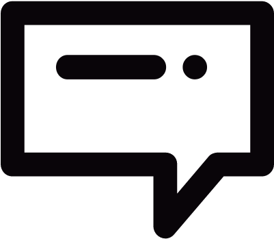 Download Rectangular Message Bubble Vector - Iconos Mensaje - Full Size ...