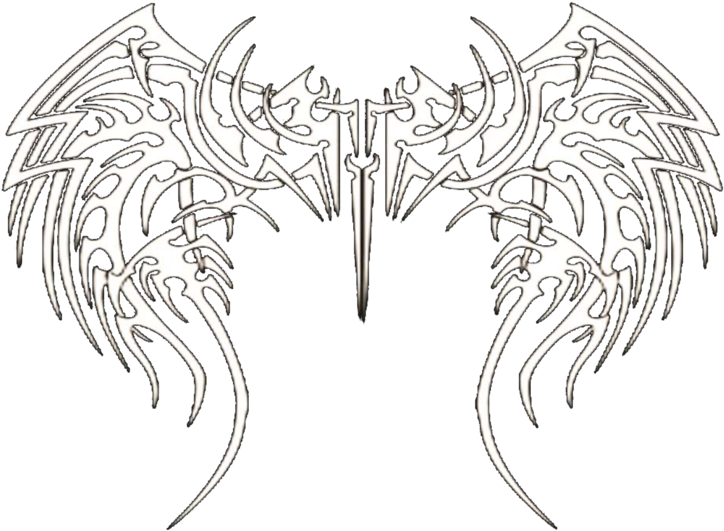 Download Tribal Wings - Tribal Wings Psd - Full Size PNG Image - PNGkit