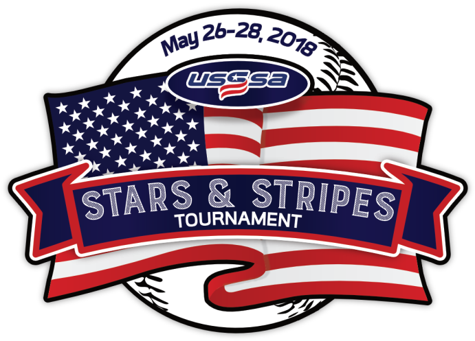 Download Usssa Stars & Stripes - Emblem - Full Size PNG Image - PNGkit