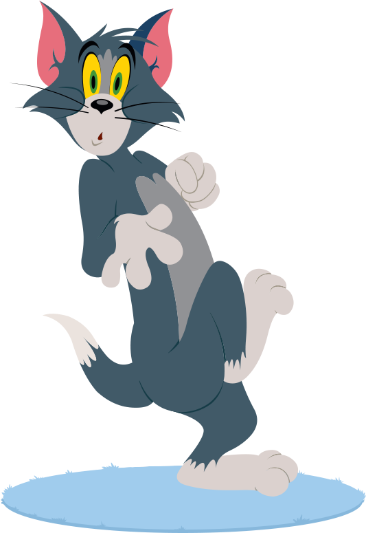 Download Characterart Tj Tom1 - Tom Cat Cartoon - Full Size PNG Image ...