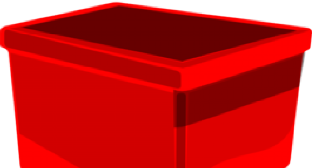 Download Red Clipart Dustbin - Box - Full Size PNG Image - PNGkit