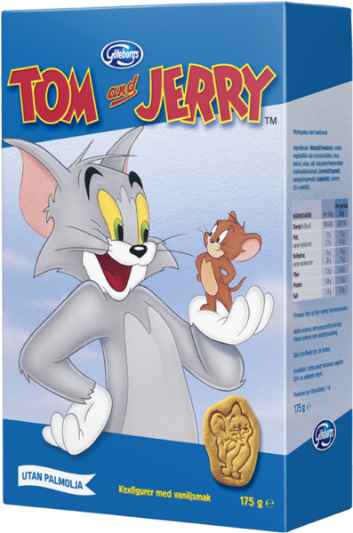 Download Tom & Jerry - Tom And Jerry Crackers - Full Size PNG Image ...