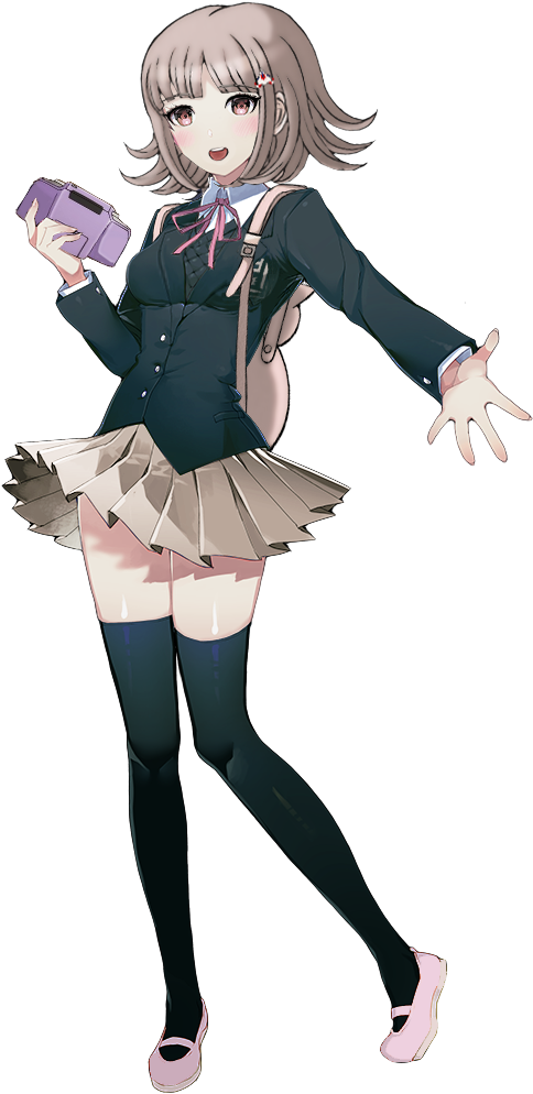 Download Transparent Monika As Danganronpa's Chiaki Nanami - Chiaki ...