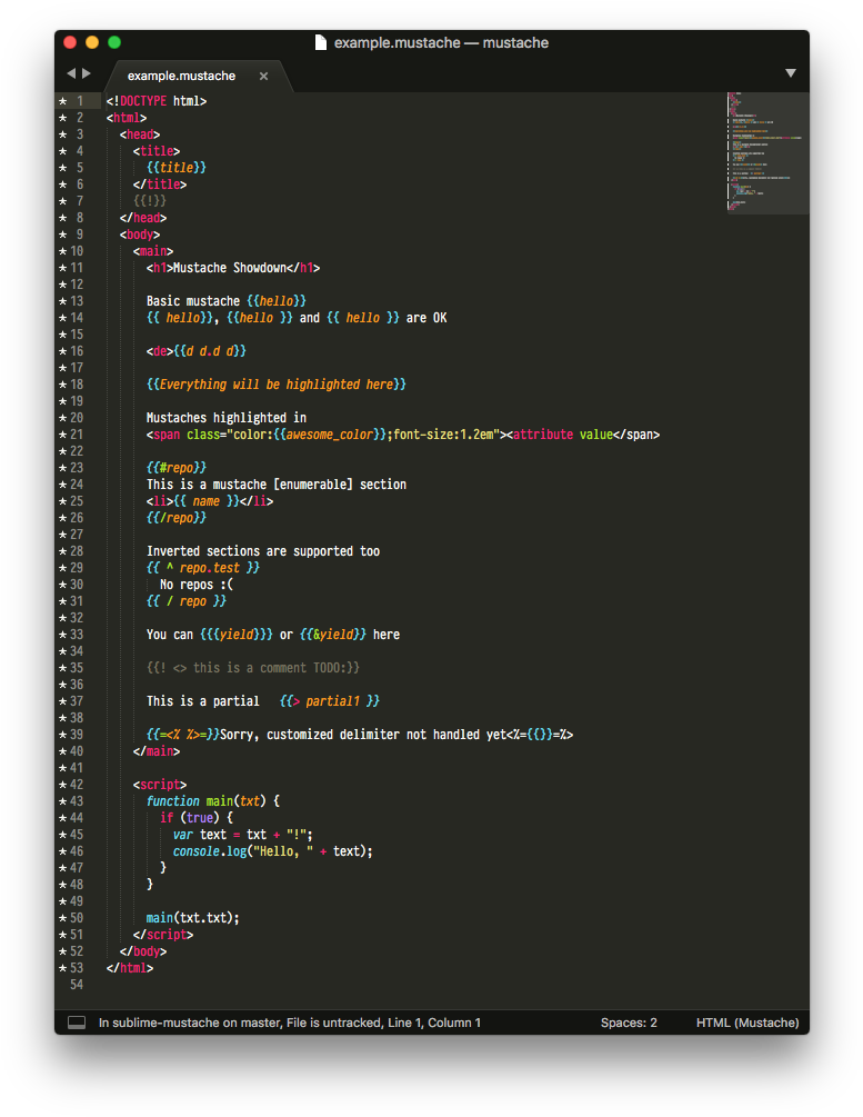 Download Monokai - Sublime Text 3 Mariana - Full Size PNG Image - PNGkit