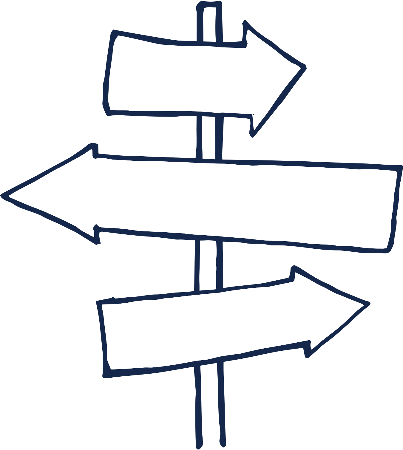 Download Signpost Without Type - Full Size PNG Image - PNGkit