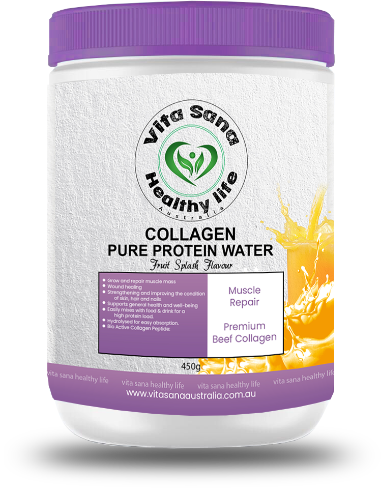 Download Vitasana Pure Protein Water Fruit Splash 450g - Bottle - Full ...