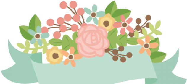 Download Transparent Banner Flower Png - Full Size PNG Image - PNGkit