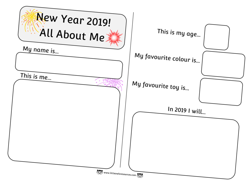 Download New Year All About Me - Colorfulness - Full Size PNG Image ...