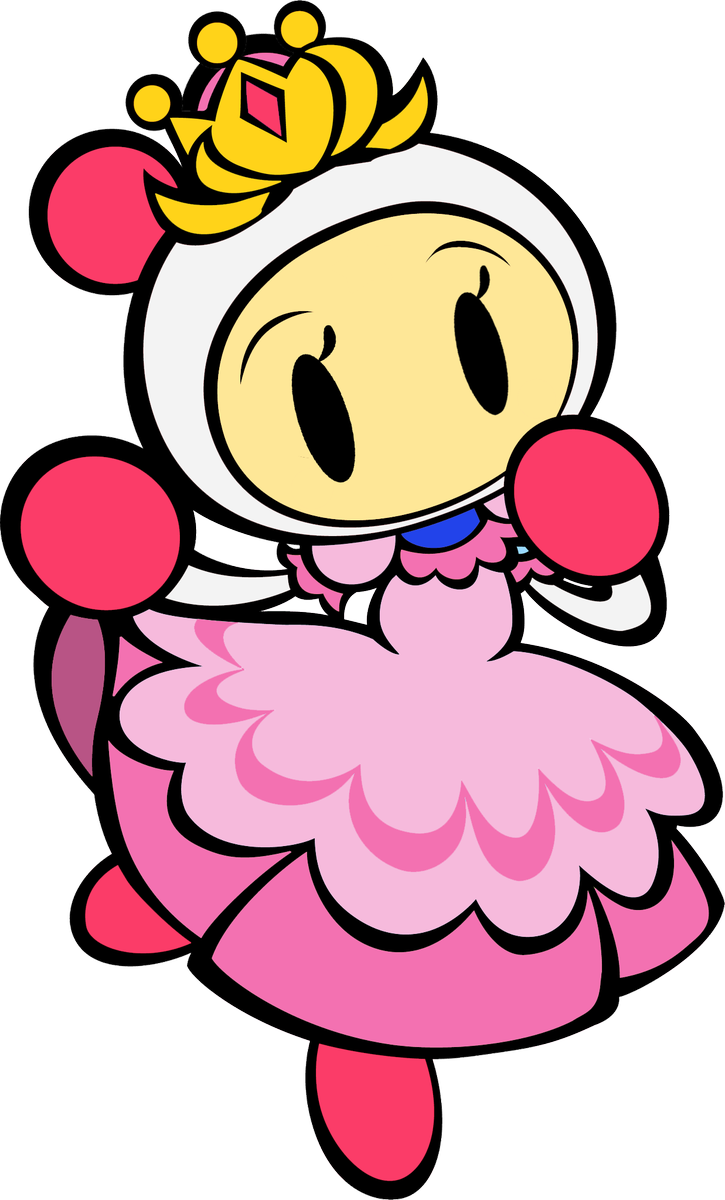 Download Pink Flower Clip Art - Mario Super Crown Bombette - Full Size ...