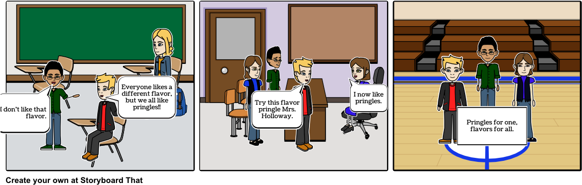 Download Pringles Commercial - Cartoon - Full Size PNG Image - PNGkit