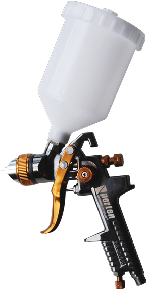 Download Hvlp Gravity Feed Spray Gun Of - Rifle - Full Size PNG Image ...