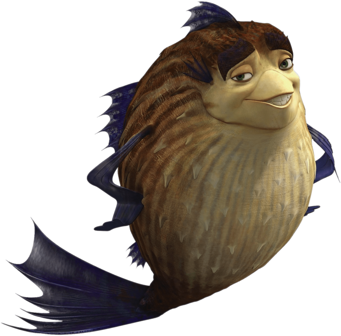Download At The Movies - Shark Tale Characters - Full Size PNG Image ...