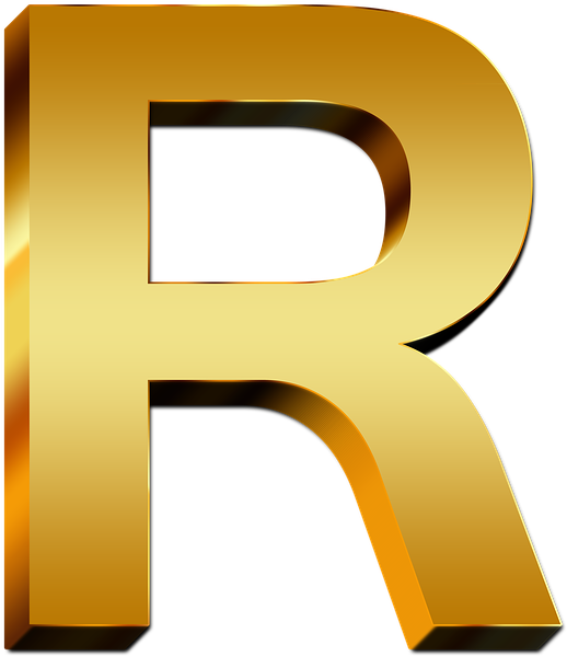 Download Letters Abc Education Gold Golden Gloss Alphabet - Golden R ...