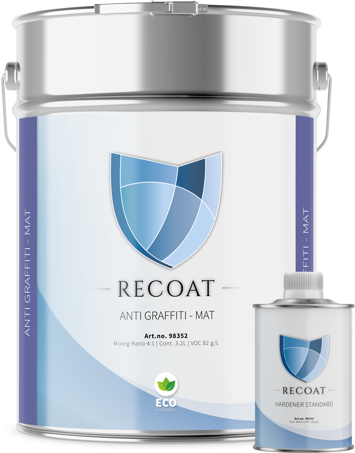 Download Recoat Anti Graffiti Mat - Anti-graffiti Coating - Full Size ...