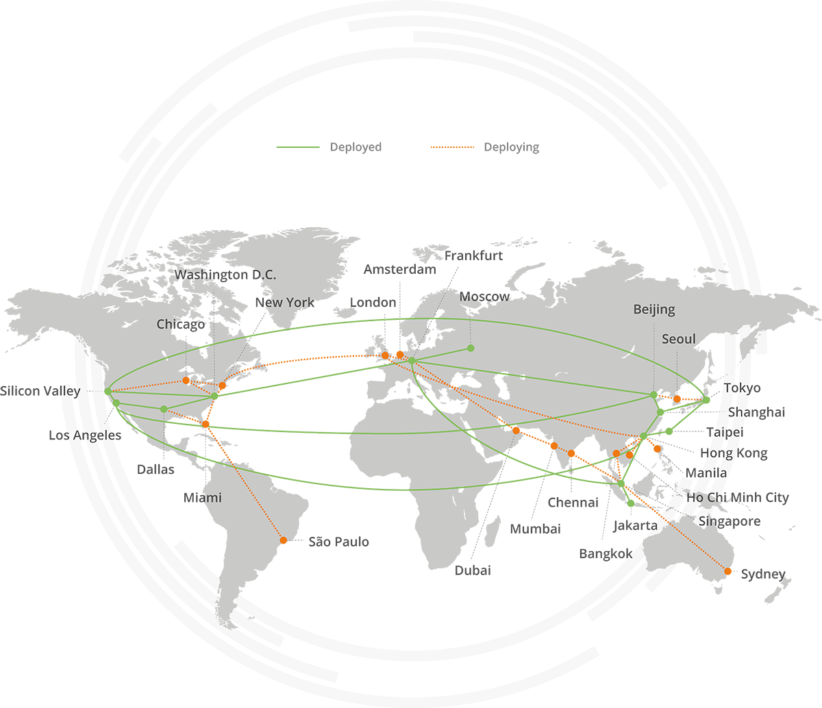 Download Zenlink Sd-wan Cloud Connect - World Map Gif Animated Blue ...
