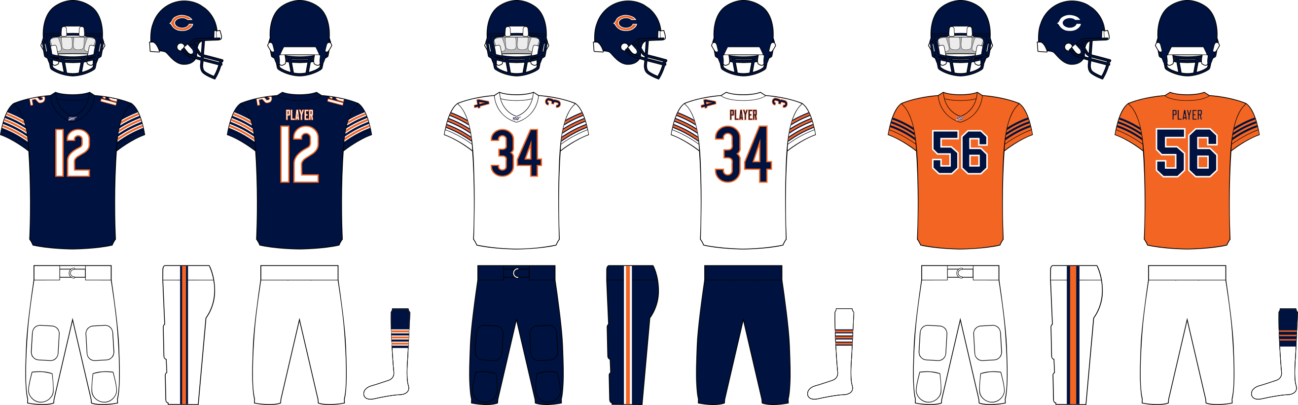 Download Otvxqng - Walter Payton White Jersey - Full Size PNG Image ...