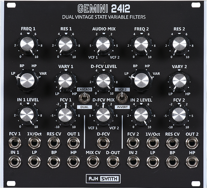 Download Gemini 2412 Dual Vintage State Variable Filters - Control ...