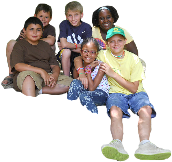 Download Transparent At Channel 3 Kids Camp - Sitting - PNGkit