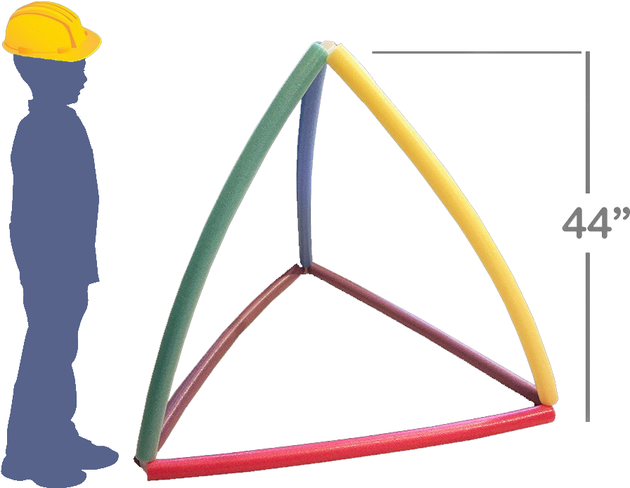 Download Noodle Builder™ Play Tent Frame Kit - Hard Hat - Full Size PNG ...