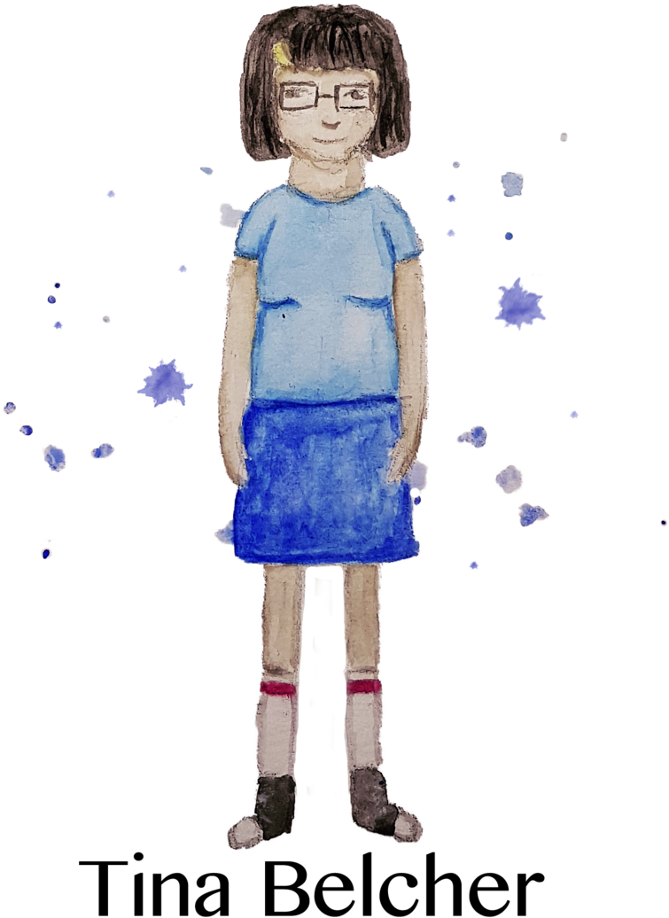 Download Bob's Burgers Tina Tina Belcher Belcher Fanart Art - Standing ...
