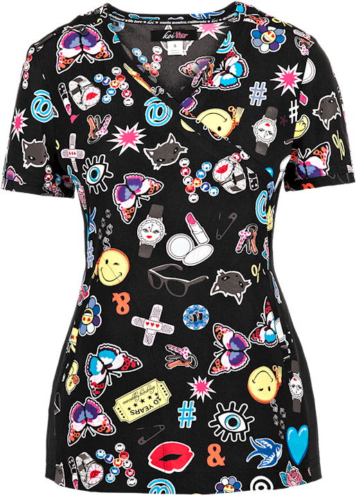 Download K353emj - Mickey Mouse Scrub Suit - Full Size PNG Image - PNGkit