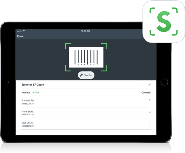Download Scanner By Vend Inventory - Ipad Scanning Barcode - Full Size ...