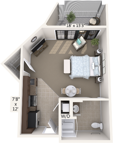 Download Rhythm, Studio - Floor Plan - Full Size PNG Image - PNGkit