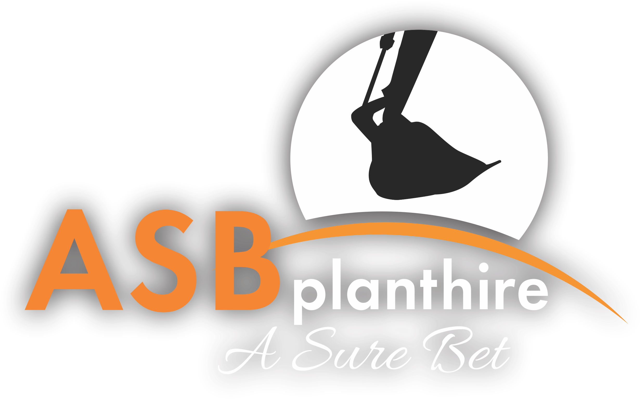 Download Asb Plant Hire Logo White Icon - Drapeau Algerie - Full Size ...