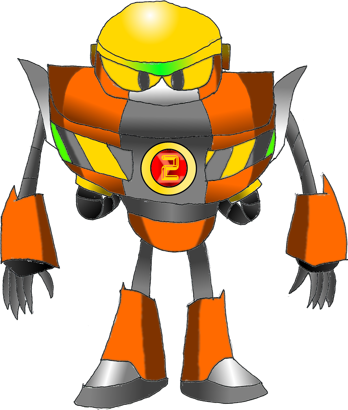 Download E-mech - Cartoon - Full Size PNG Image - PNGkit