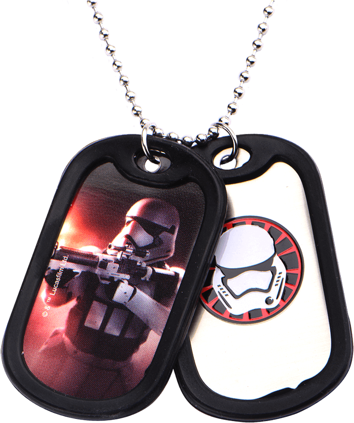 Download Mens First Order Double Dog Tag Necklace - Locket - Full Size ...