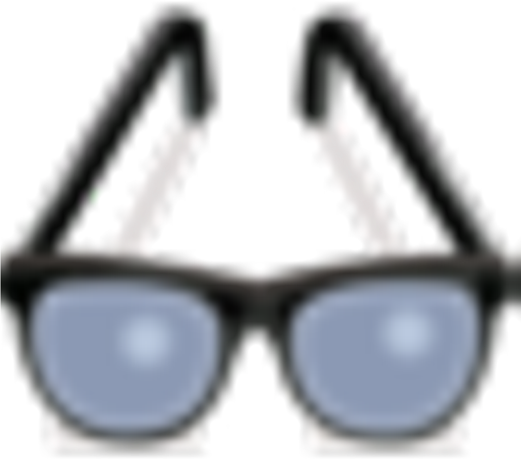 Download Emoji Sticker - Iphone Emoji Png Glasses - Full Size PNG Image ...
