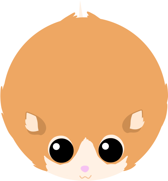 Download Artistica Floofy Hamster Boi - Illustration - Full Size PNG ...